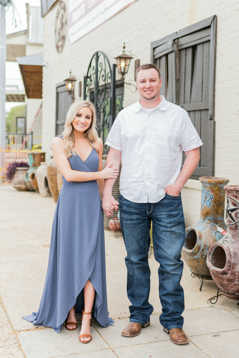 Old Town Spring Engagement Photos | Paige & Will - miriamvphotography.com